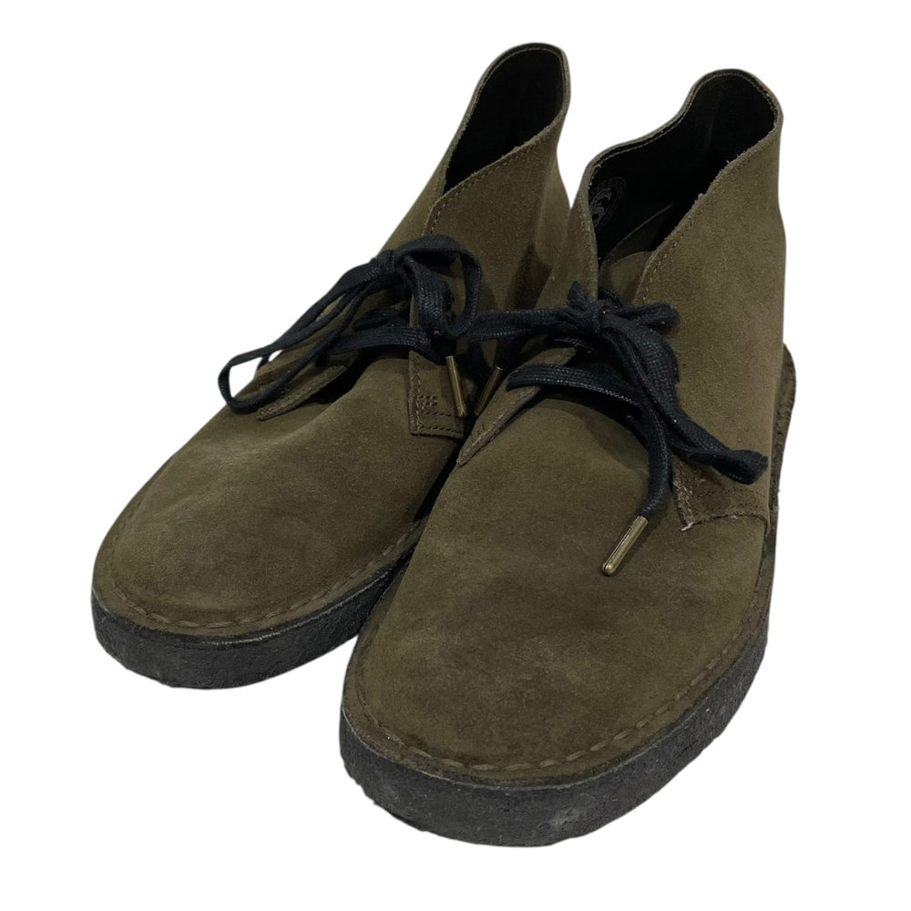 CLARKS(クラークス) スウェードブーツ Desert Boot デザートブーツ 11826 11826 オリーブ サイズ 7｜【公式 ...