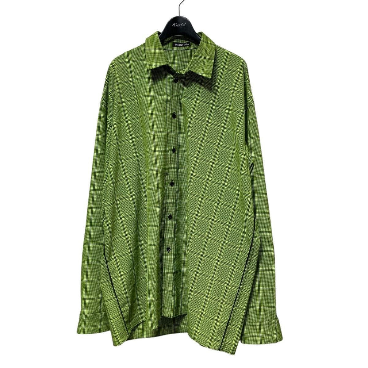 BALENCIAGA(バレンシアガ) チェックシャツ626768 626768 ライト BALENCIAGA(バレンシアガ) チェックシャツ626768 626768 ライト
