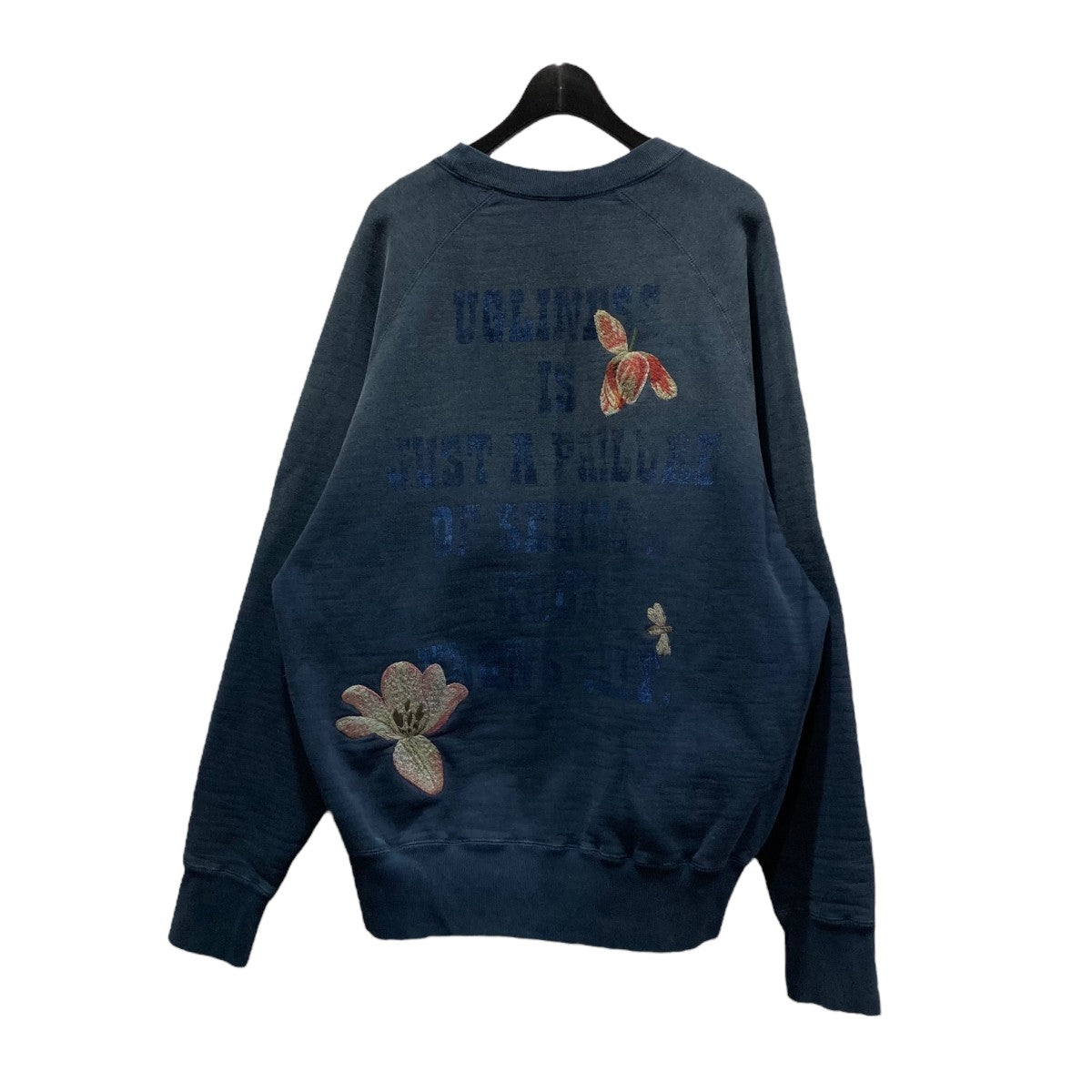 KHOKI(コッキ) 24AWVintage finished sweatshirtヴィンテージ加工スウェット24fw-t-04 24fw-t-04 ネイビー サイズ 34｜【公式】カインド ...