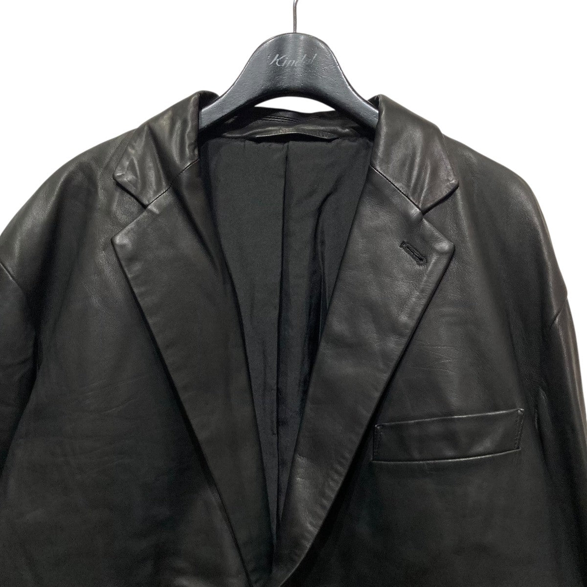 COMOLI(コモリ) 24SSシープスキン2Bジャケット ブラック サイズ 2｜【公式】カインドオルオンライン ブランド古着・中古通販【kindal】