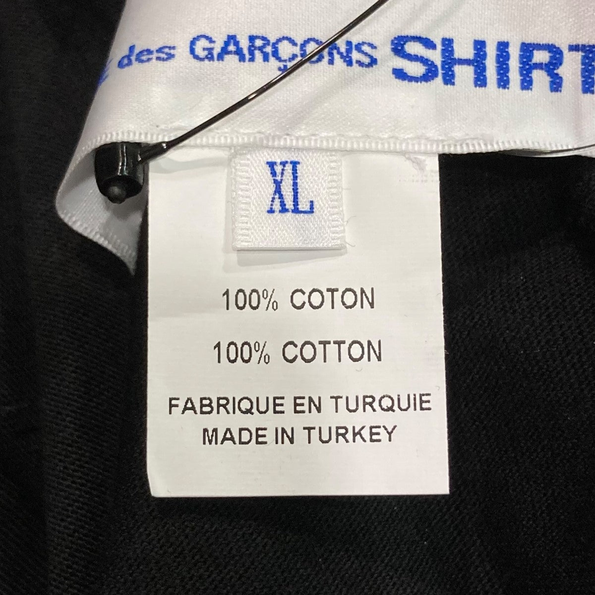 COMME des GARCONS SHIRT(コムデギャルソンシャツ) 25AW長袖TシャツFZ-T003-PER-1 FZ-T003-PER-1 ブラック サイズ XL｜【公式】カインド ...