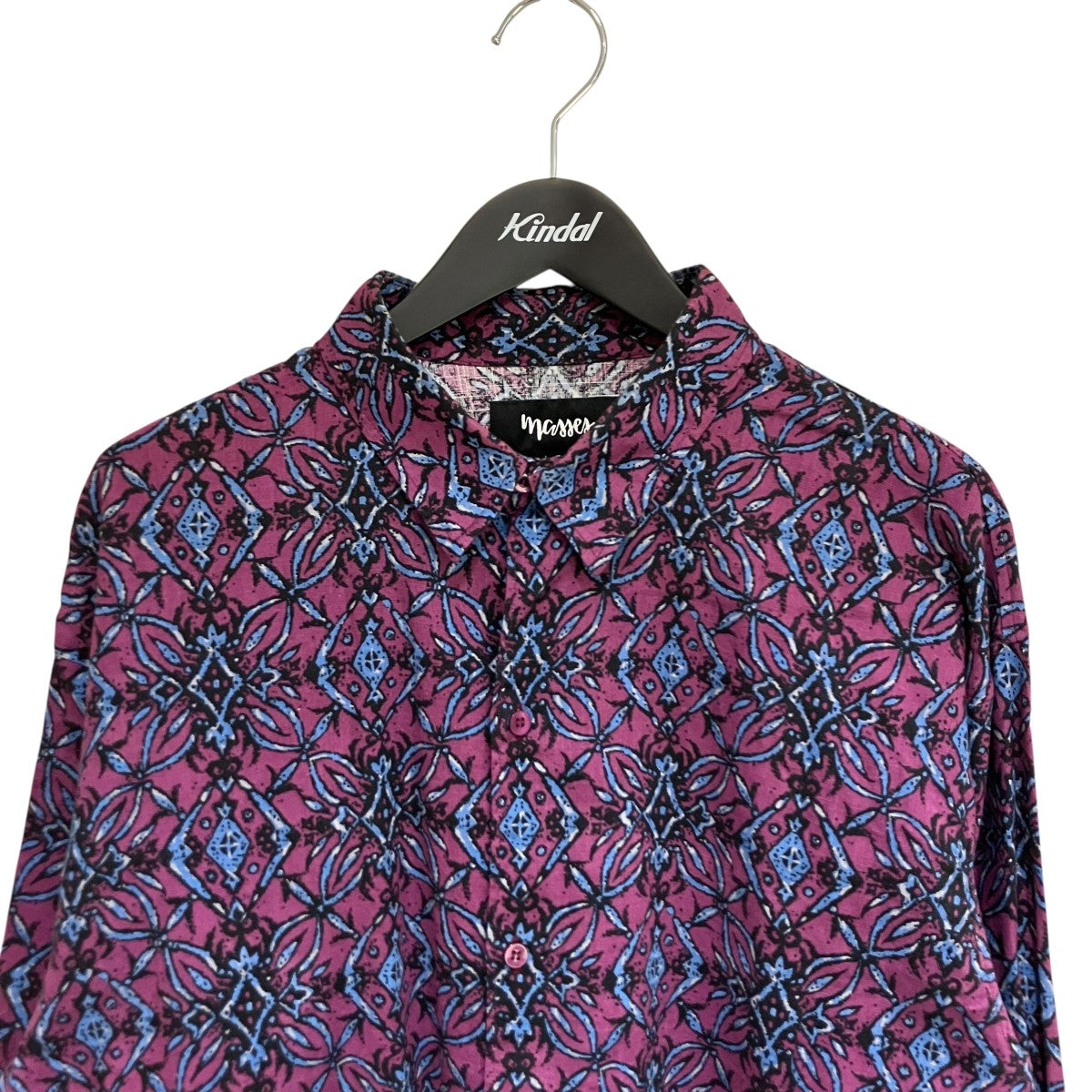 MASSES(マシス) 総柄シャツ パープル サイズ XS｜【公式】カインドオル