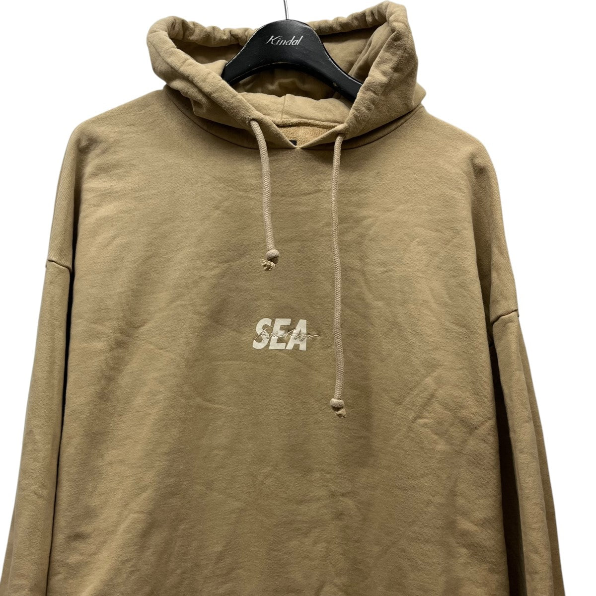 WIND AND SEA×AMERI プリントロゴフーデッドパーカ―02020320842 02020320842 カーキ サイズ M｜【公式】カインドオルオンライン ブランド古着・中古通販 ...