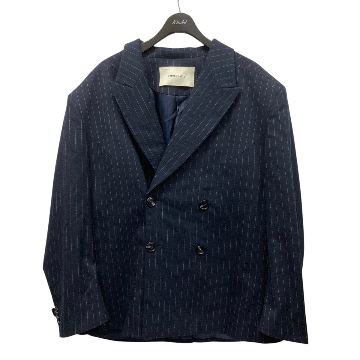 ENTIRE STUDIOS(エンタイアスタジオ) ダブルテーラードジャケット ネイビー サイズ S｜【公式】カインドオルオンライン ブランド ...