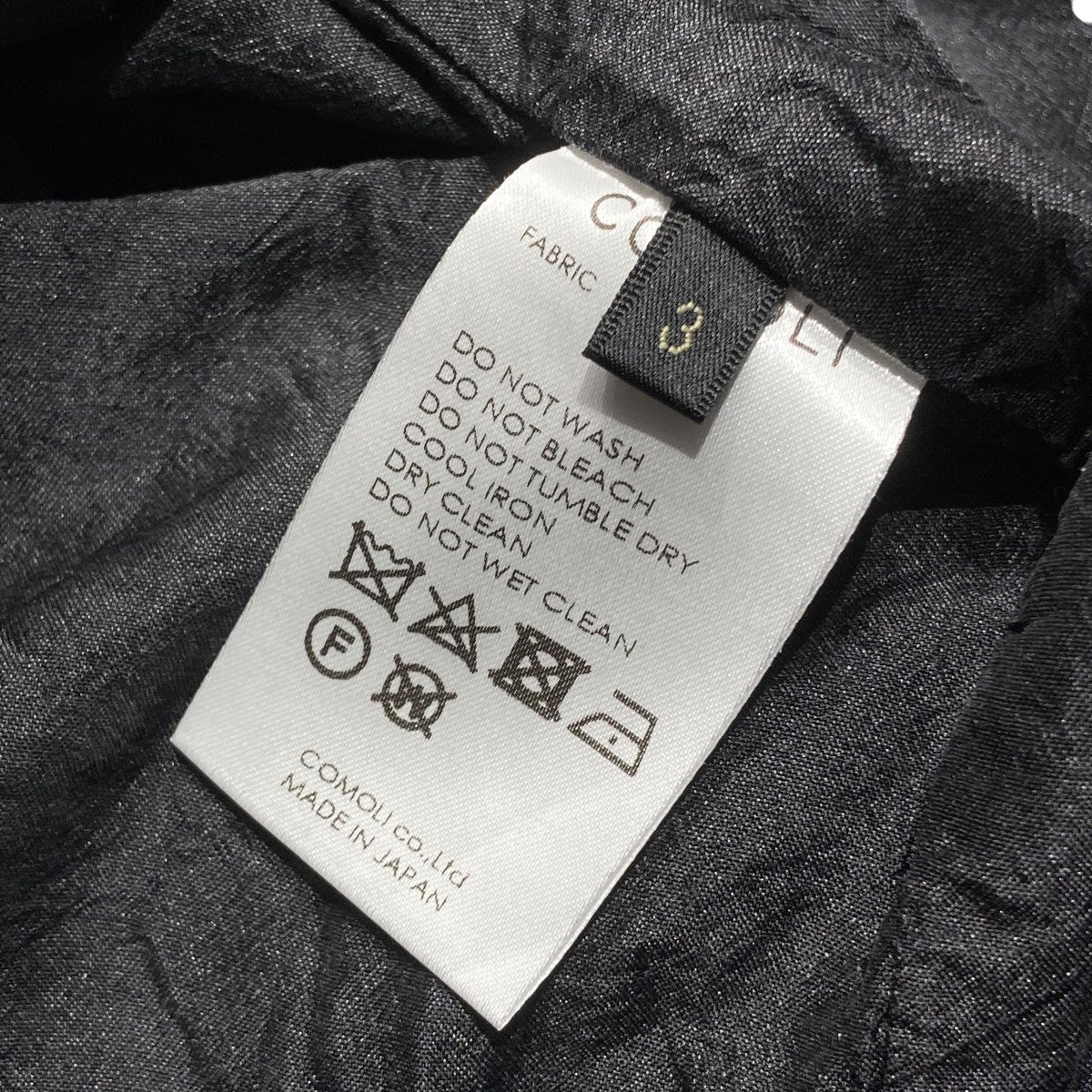 COMOLI(コモリ) 21SS杢シルク テーパードパンツT01-03021 T01 COMOLI(コモリ) 21SS杢シルク テーパードパンツT01-03021 T01