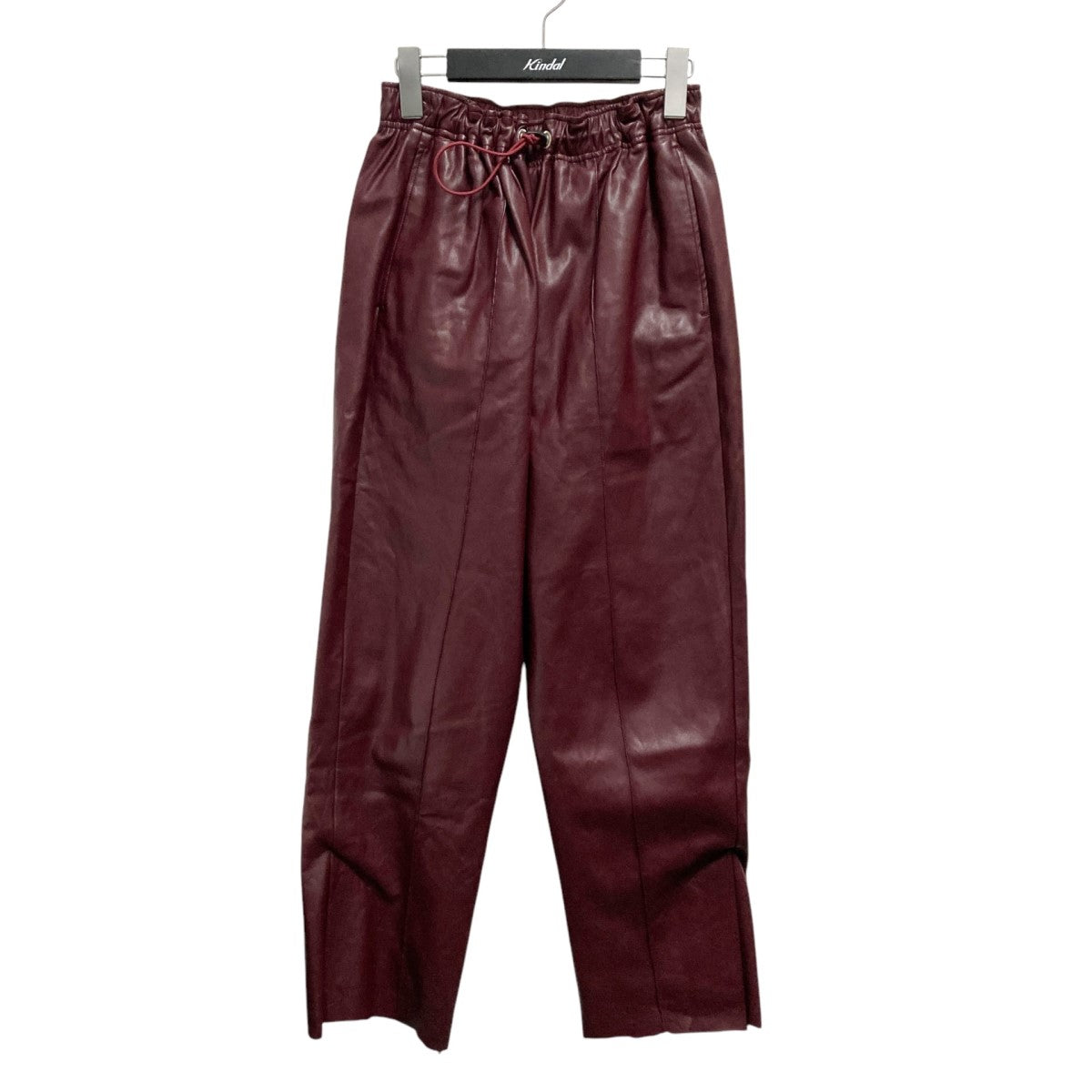 TOGA PULLA(トーガプルラ) フェイクレザーパンツTP22 FF256 TP22 FF256 ボルドー サイズ 36｜【公式】カインド ...