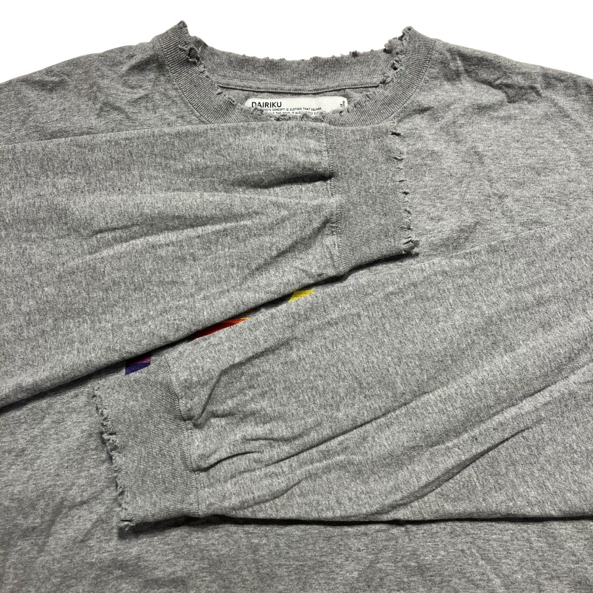 DAIRIKU(ダイリク) 「PEACE Vintage Long Sleeve Tee」ロング DAIRIKU(ダイリク) 「PEACE Vintage Long Sleeve Tee」ロング